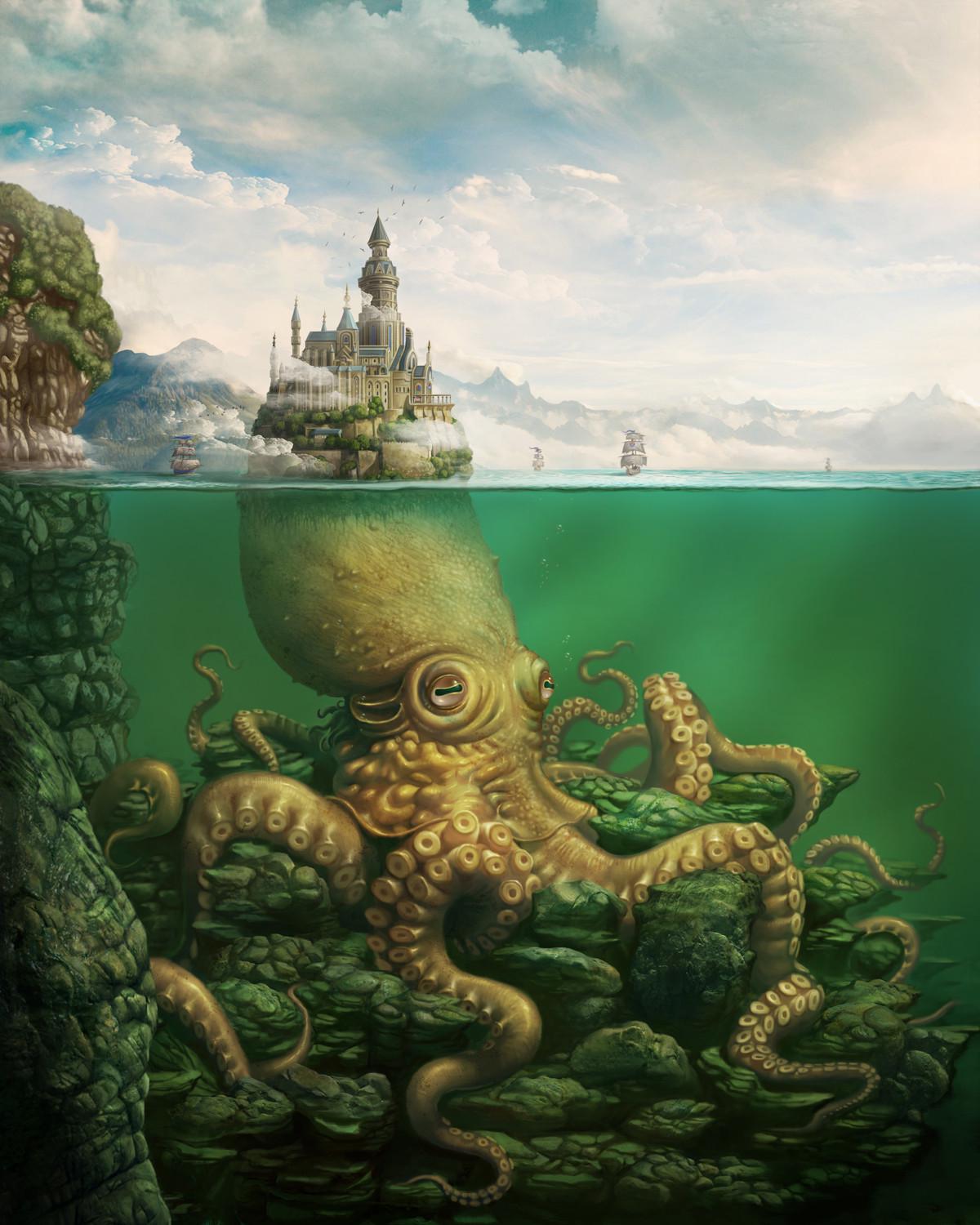 Kingdom Of The Kraken by KyuYong Eom | Scrolller