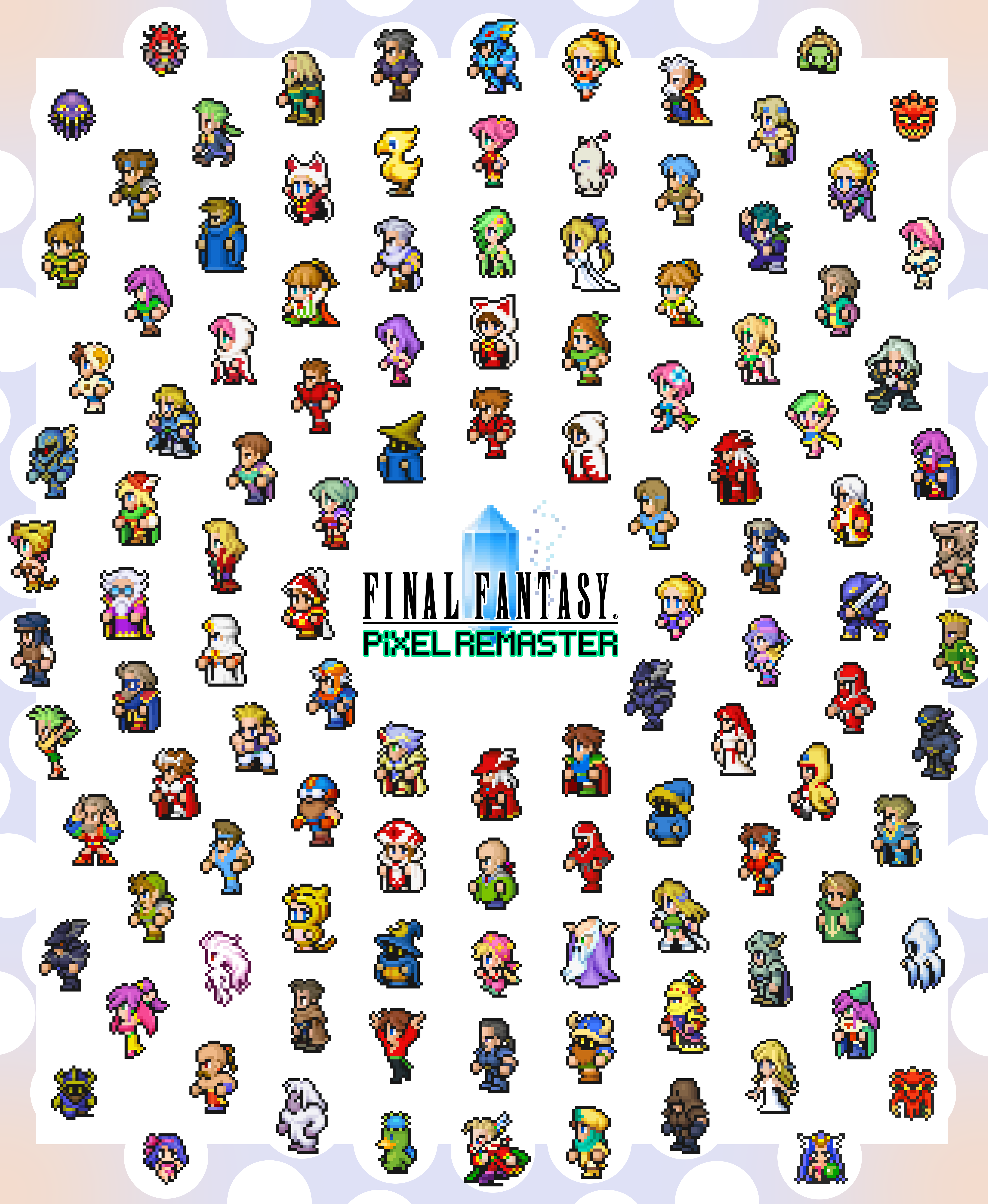 Discover more like FinalFantasy: I made a high resolution version of the Pixel Remaster cover ...