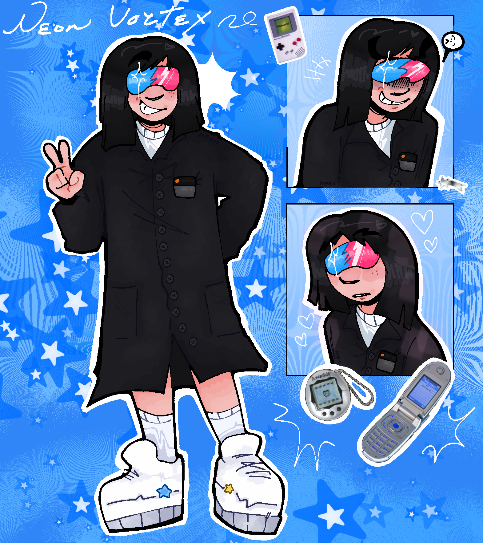 Neon Vortex fanart ️ | Scrolller