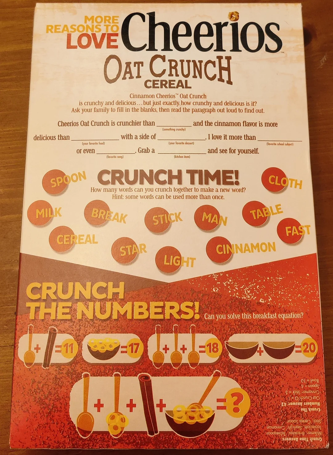 This cereal box has me stumped | Scrolller