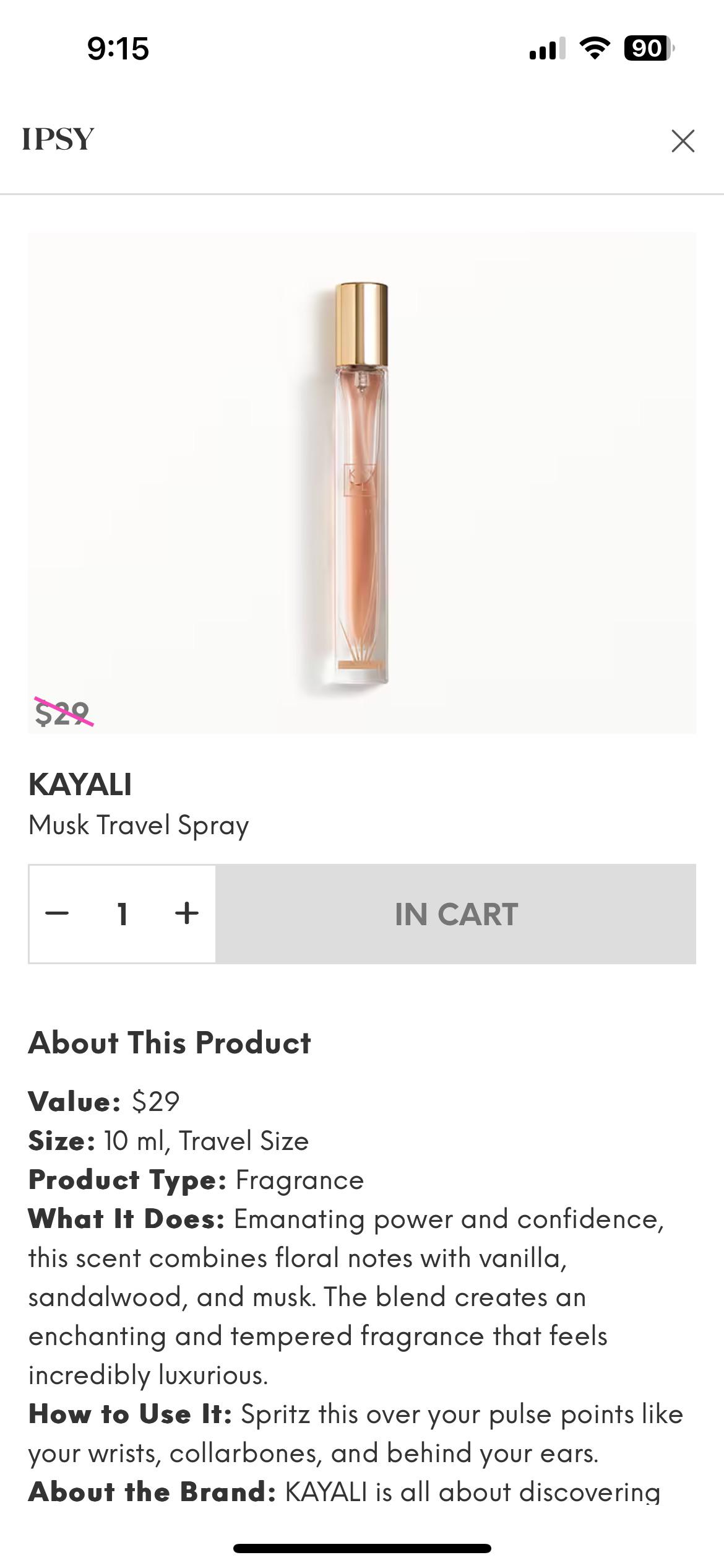 Kayali musk vanilla? | Scrolller