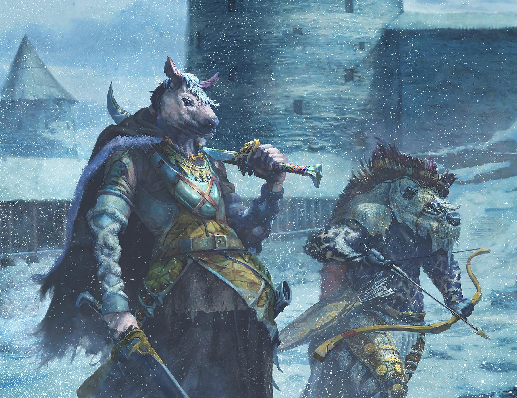 Guarding the fort by artist Cornelius Cockroft | Scrolller