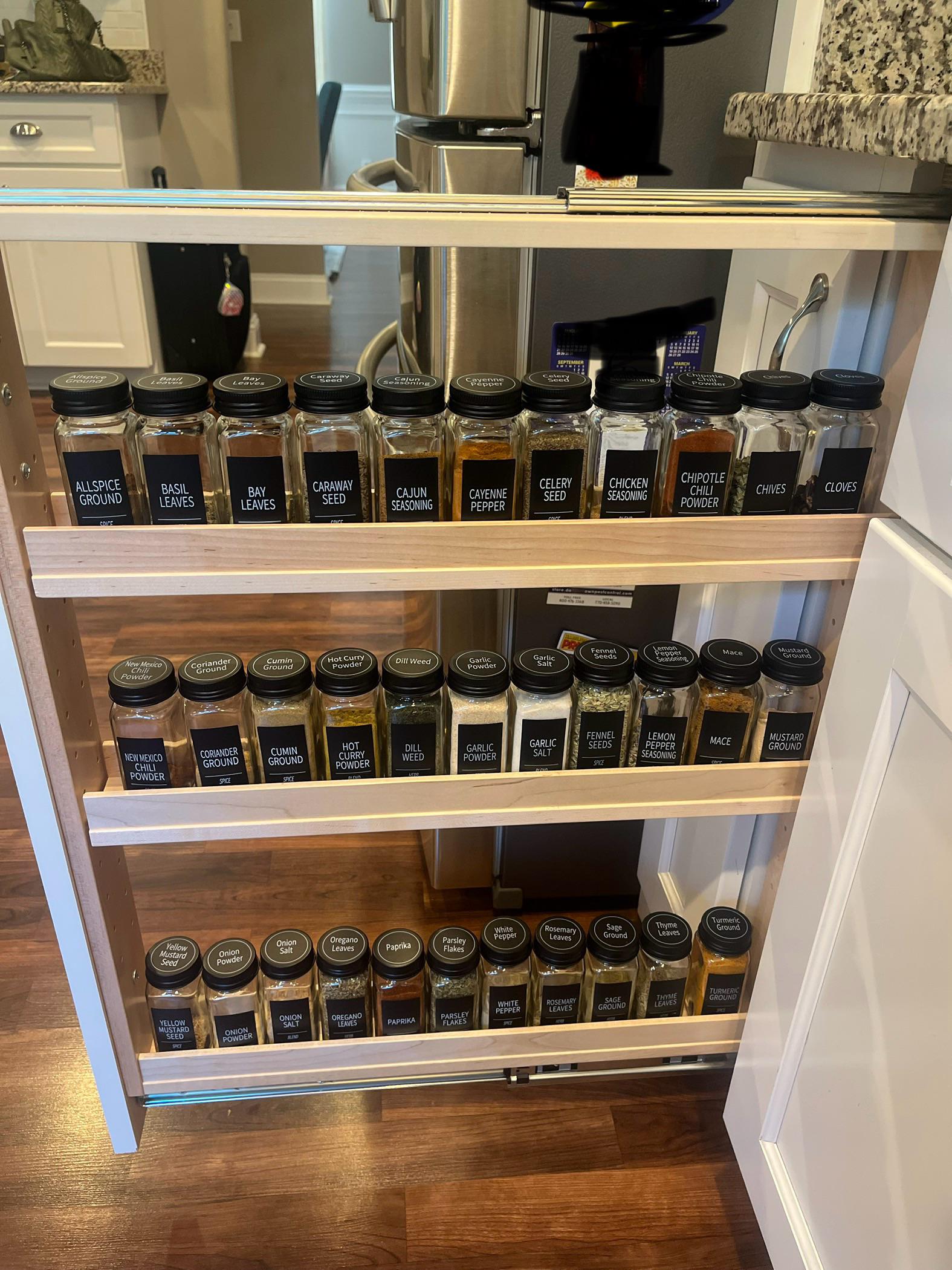 Spice cabinet complete! | Scrolller