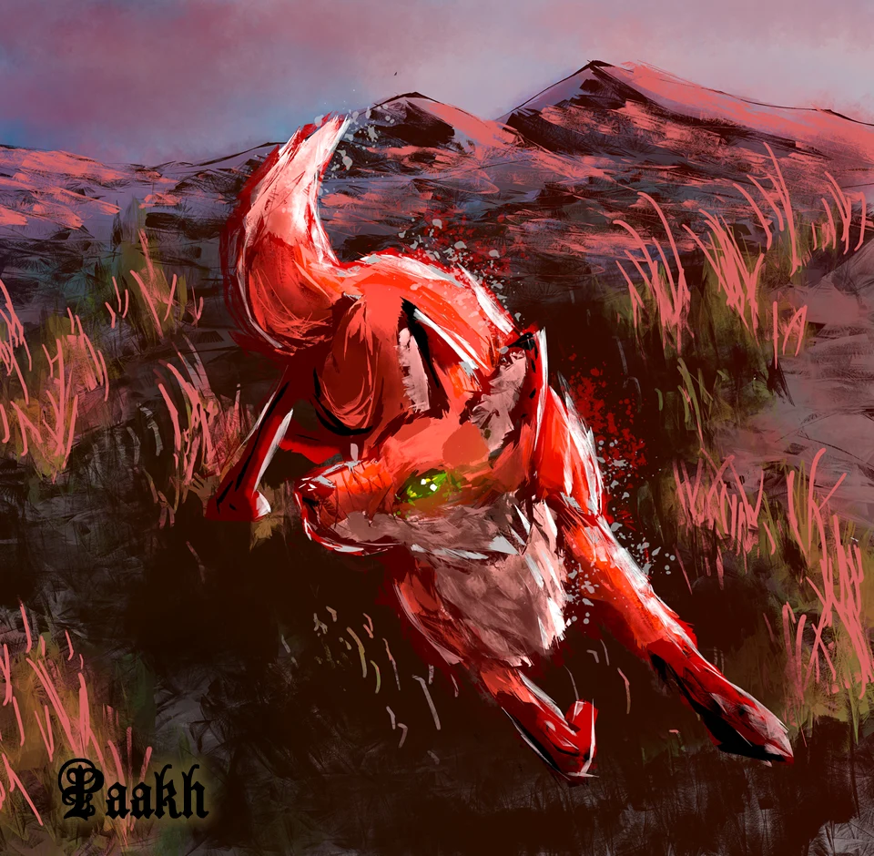 The Sly Fox, Lucas Paakh, digital, 2023 | Scrolller