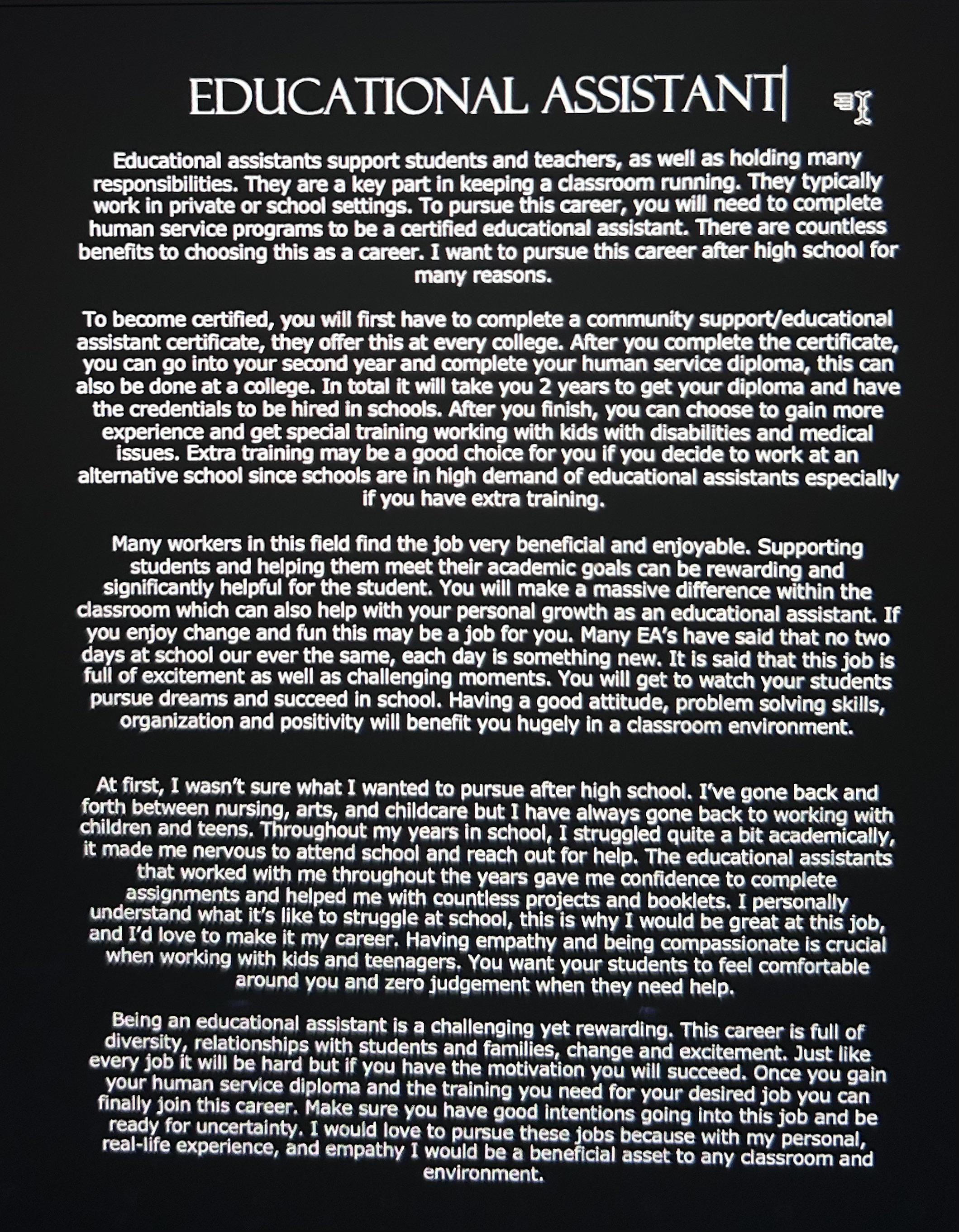 Discover more like School: What your opinion on my essay about ...