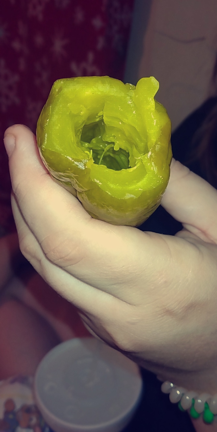 This hollowed pickle looks tempting | Scrolller