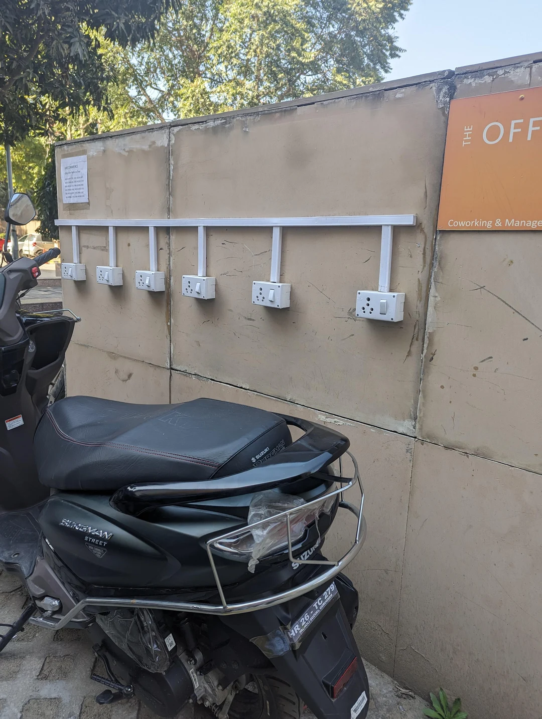 EV charging station in my office building | Scrolller