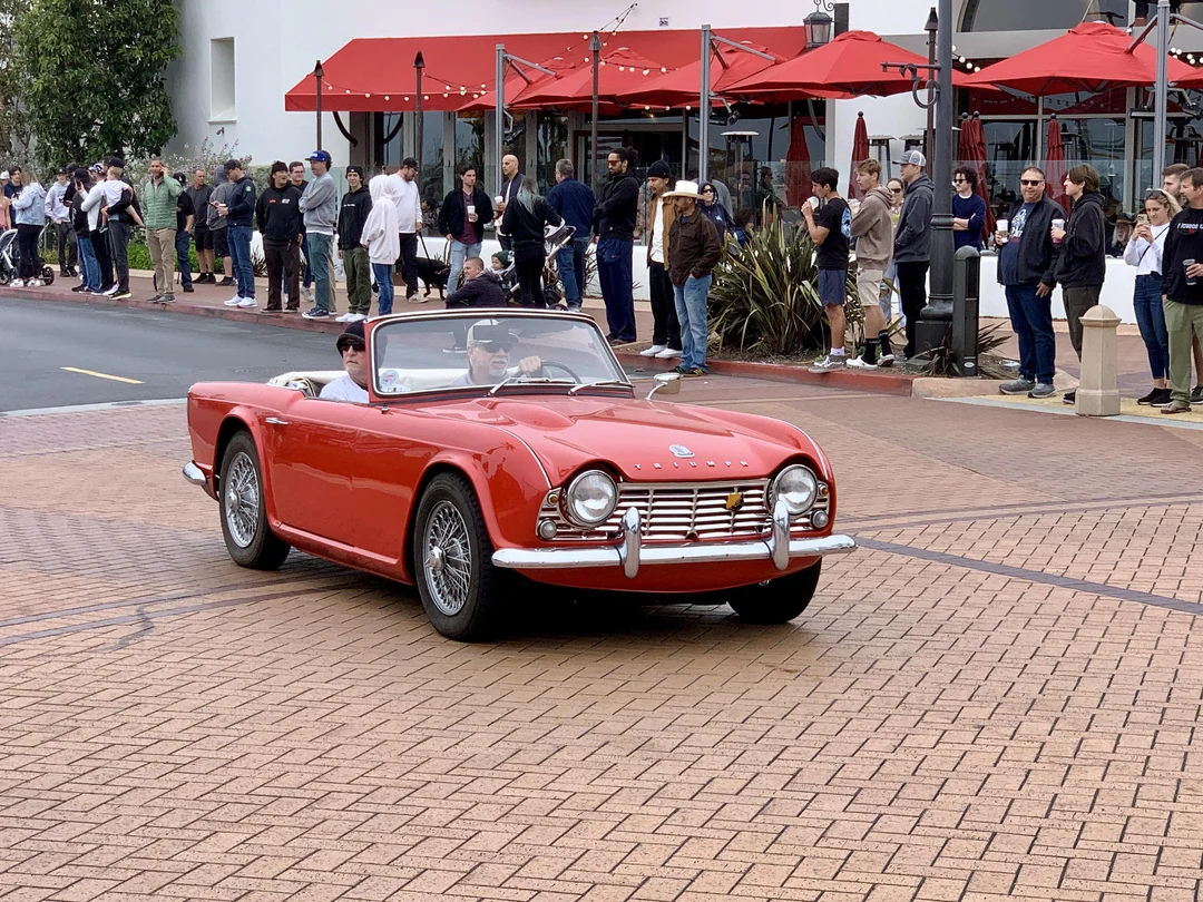 Blowing the dust off the Triumph TR4 [4032x3024] | Scrolller