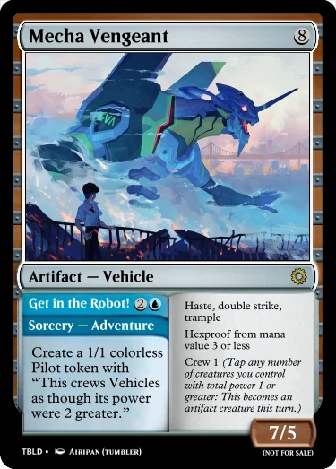 Evangelion reference for my custom MTG format | Scrolller