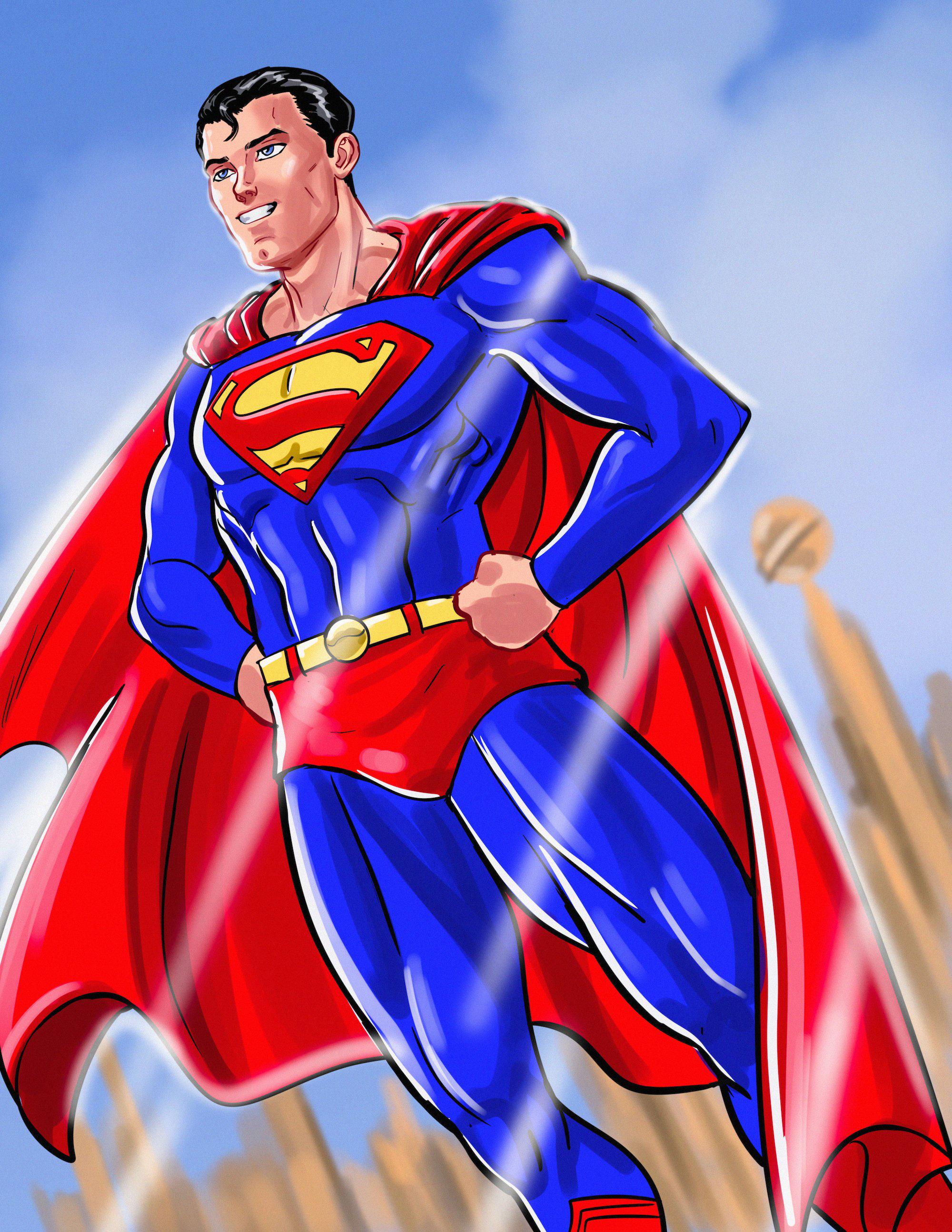 [Artwork] Superman by Sketchatron | Scrolller