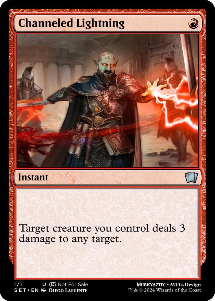 Channeled Lightning | Scrolller