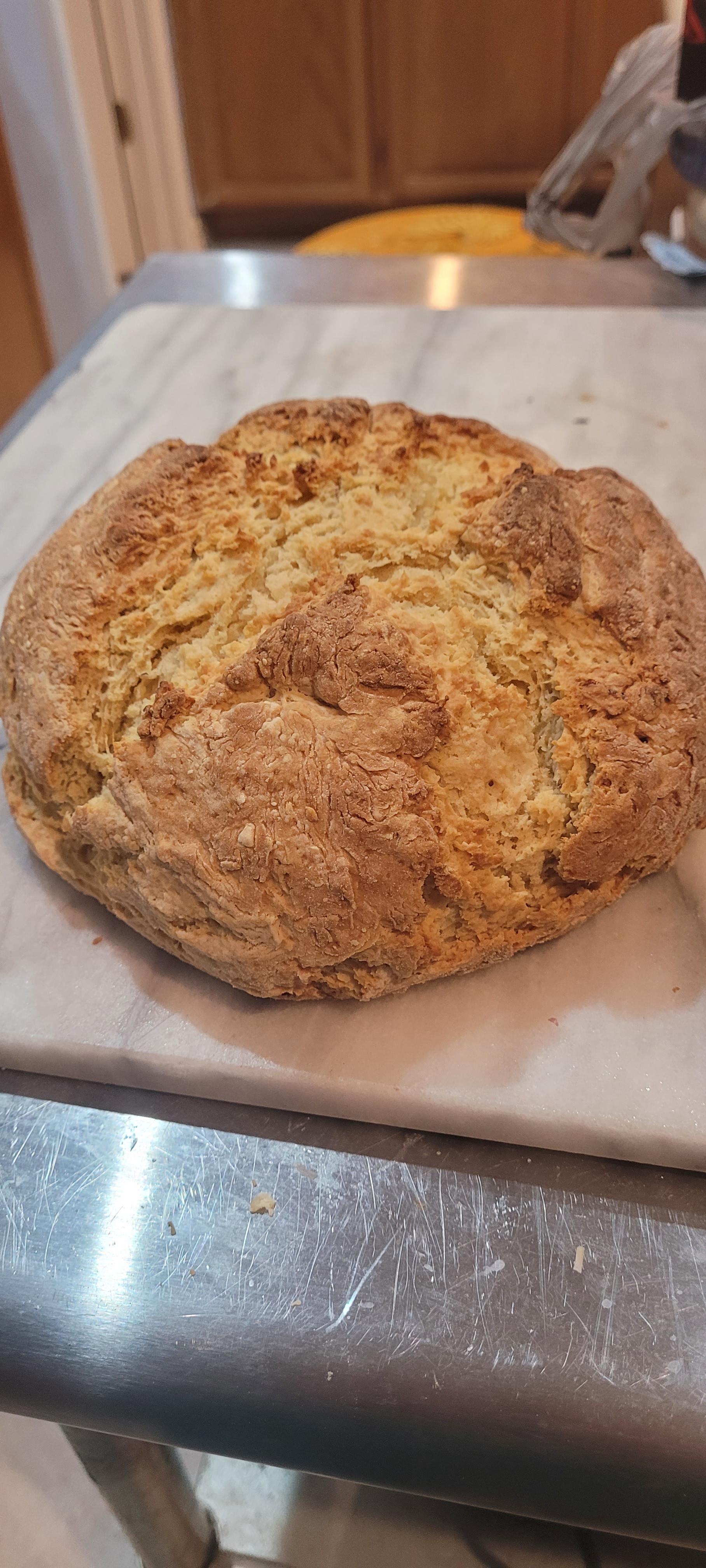 First time making bread ever, and it was a success! Irish soda bread. | Scrolller