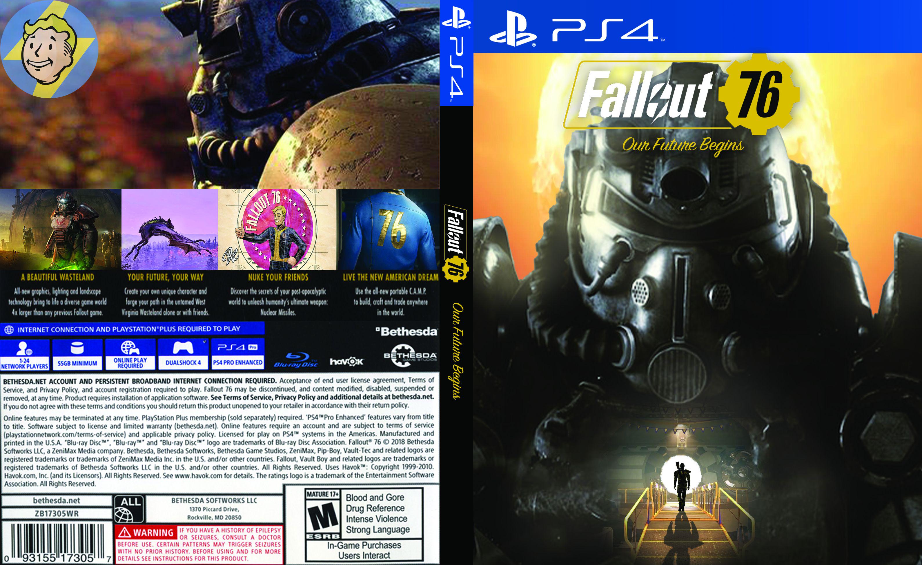FO76 cover/sleeve alternative. | Scrolller