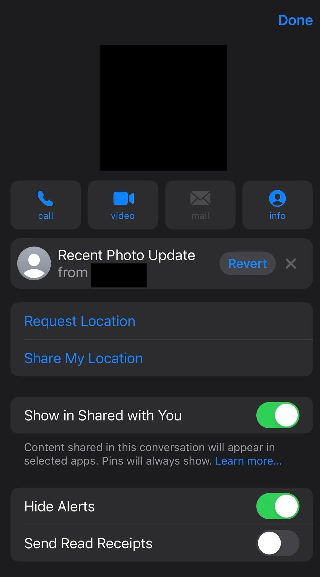 “Recent Photo Update” in imessage? What does this mean?? | Scrolller