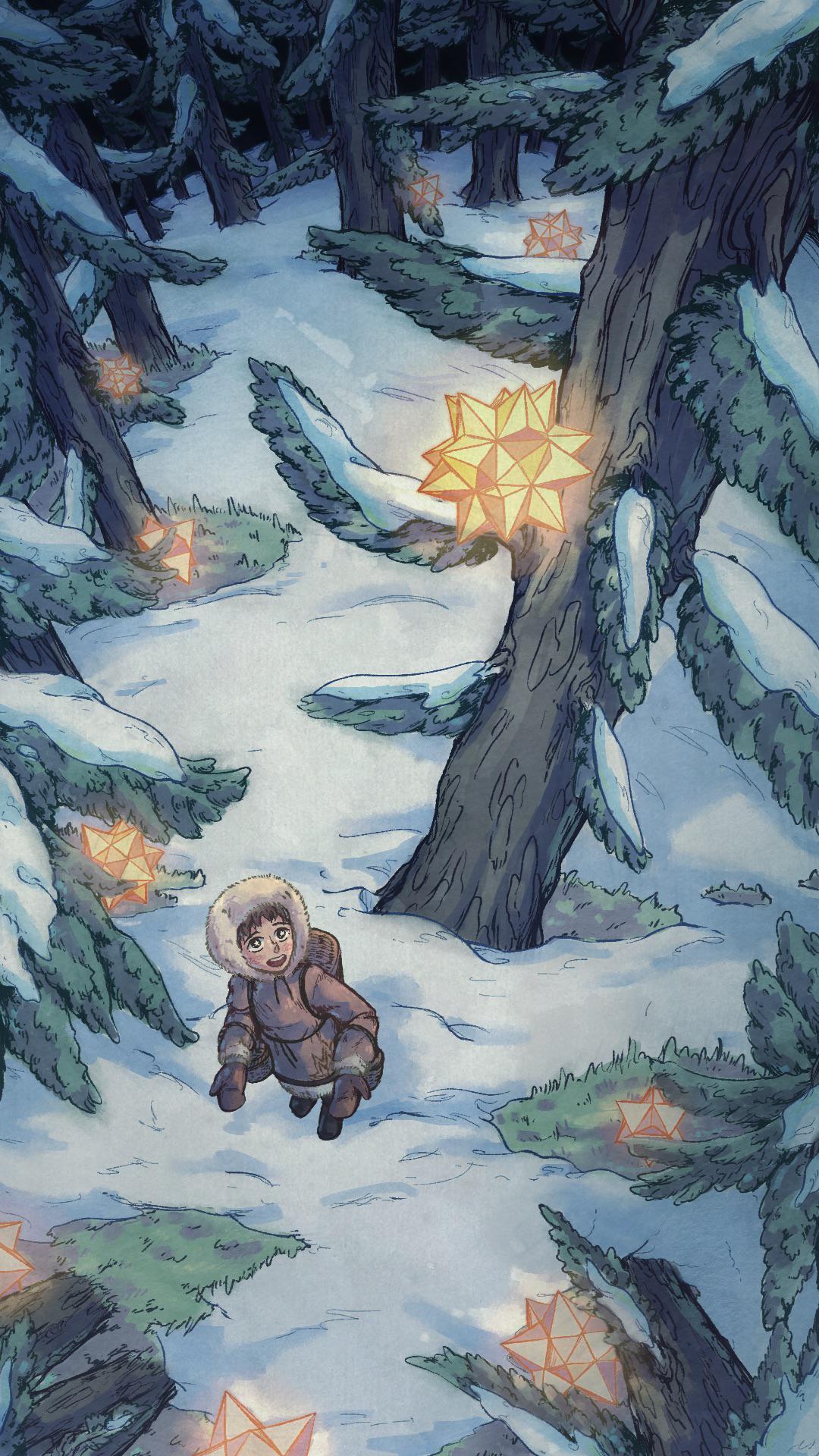 Forest with fallen stars, by OP | Scrolller