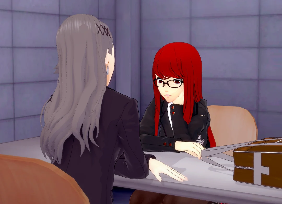 If Yoshizawa was the FeMC and the leader of the Phantom Thieves (Made by me) | Scrolller