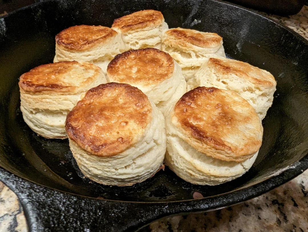 Love making biscuits in my cast iron! | Scrolller