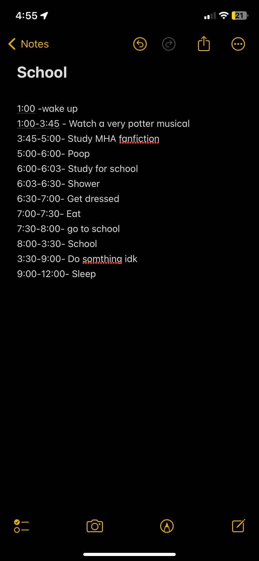 Rate my school schedule | Scrolller