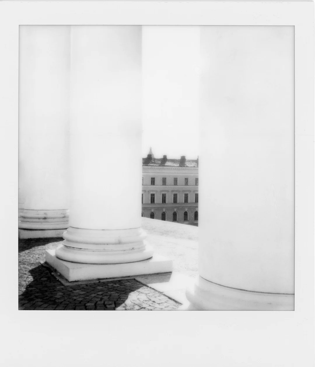 Pillars (converted SX-70) | Scrolller