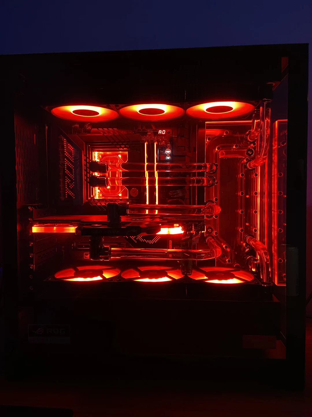 First hard-tubing watercooled build | Scrolller