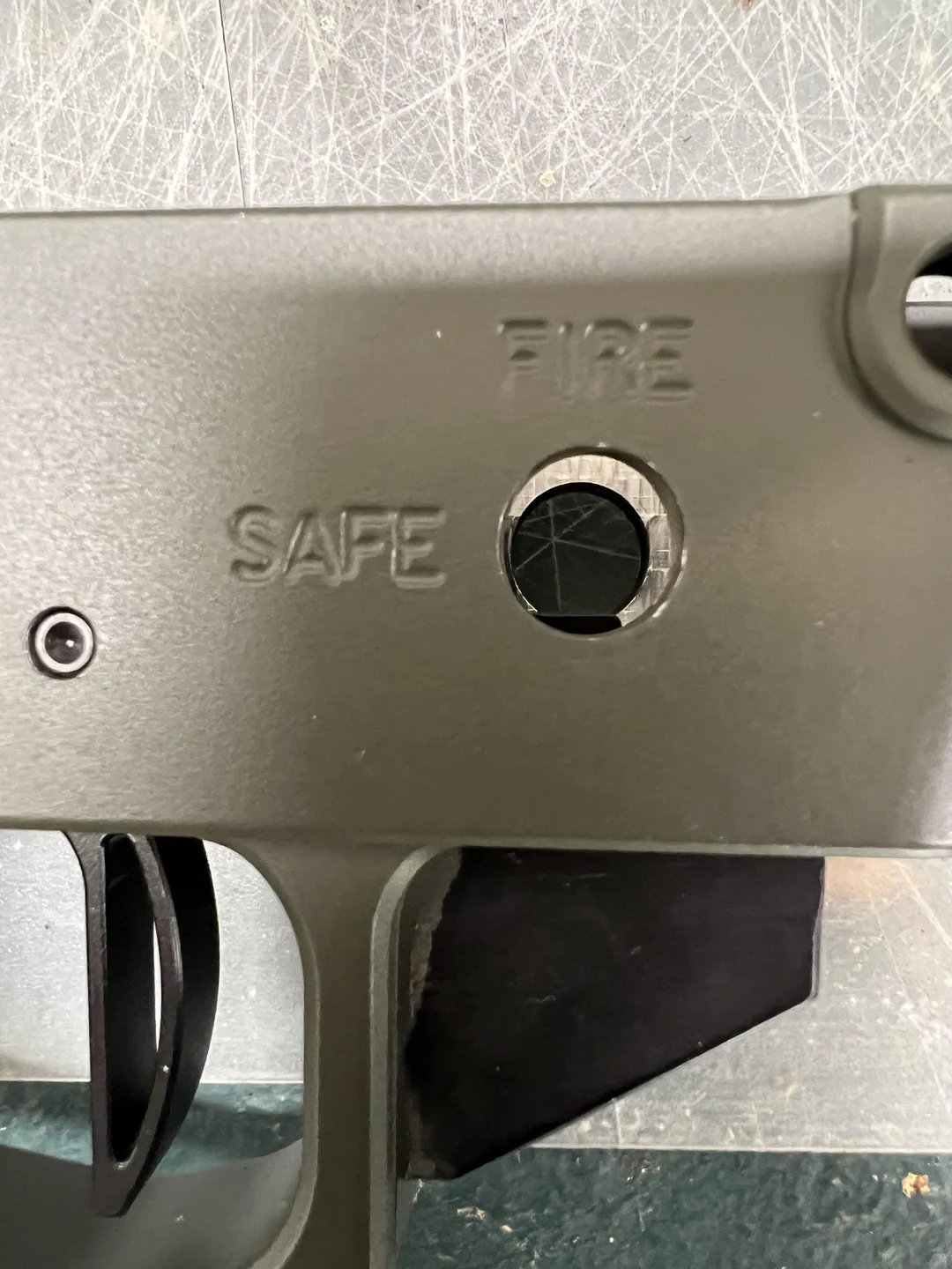 Failed at step 2. Trigger doesn’t function, safety selector won’t install. | Scrolller