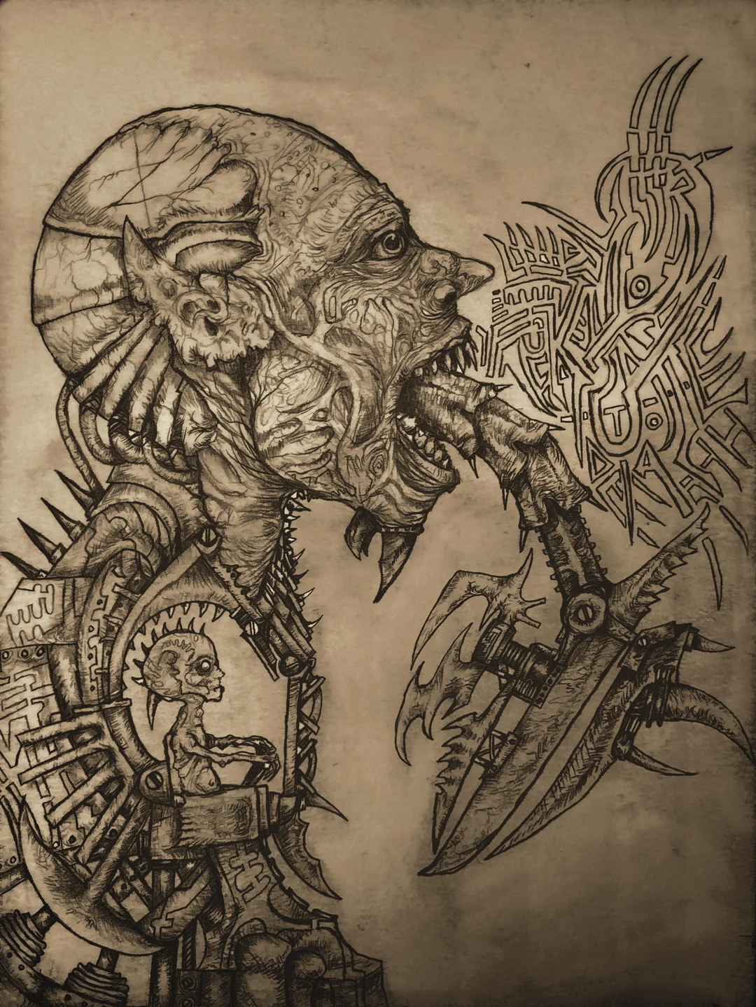 Verbal Assault Vehicle. Allows insignificant creatures to assert themselves. [oc] | Scrolller