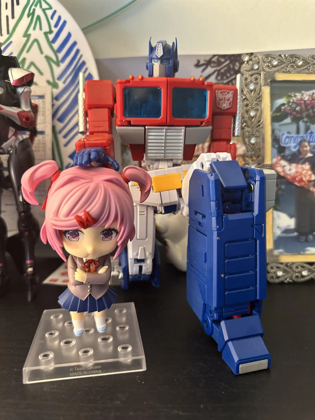 Aww father and chibi daughter | Scrolller