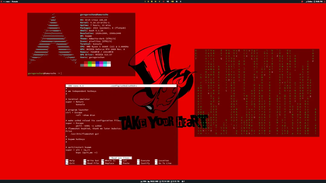 [bspwm] my first experience with bspwm | Scrolller