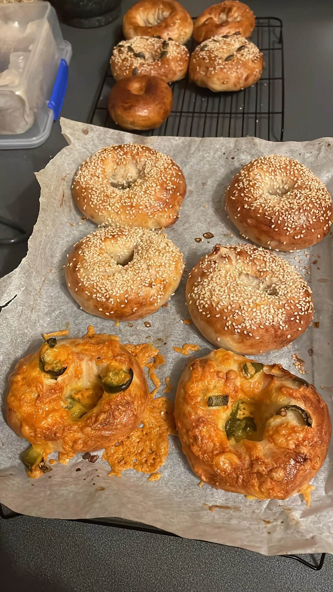 First attempt at bagels | Scrolller