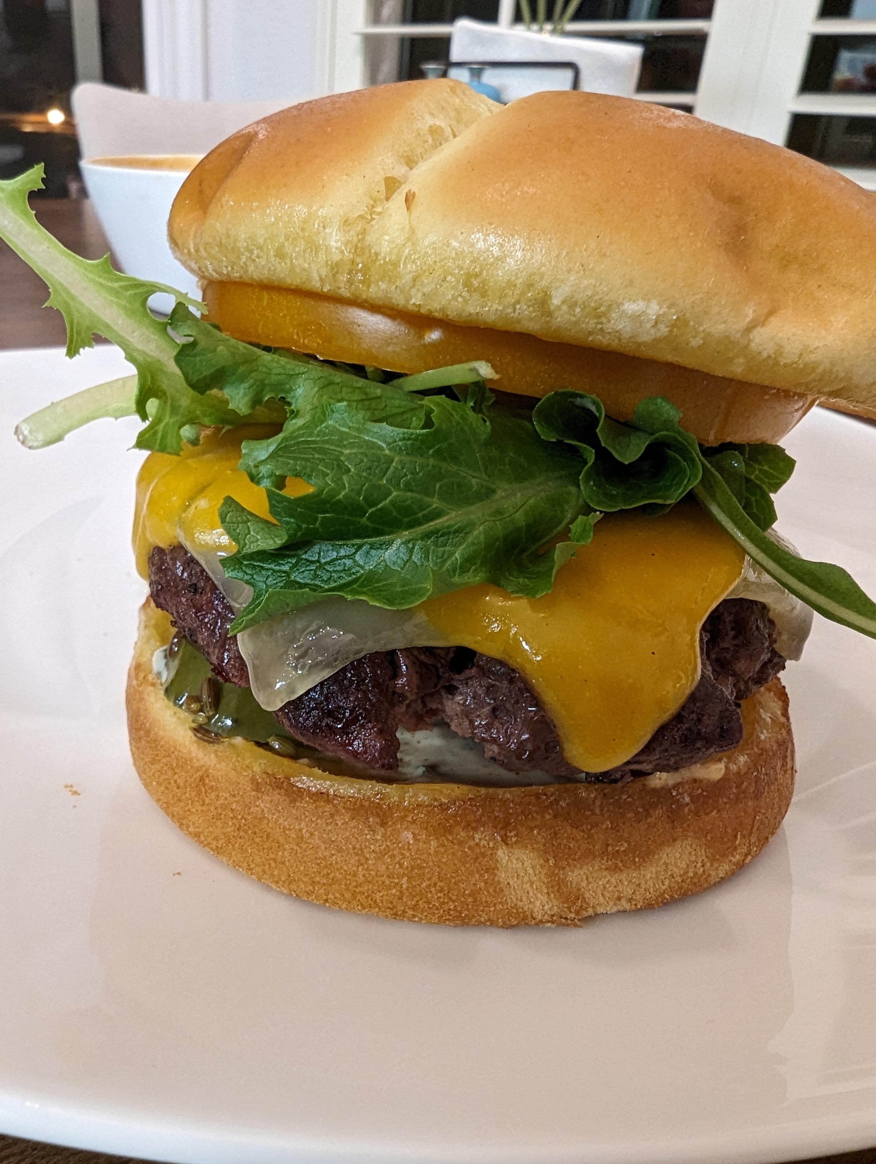 [Homemade] Bison Burger | Scrolller