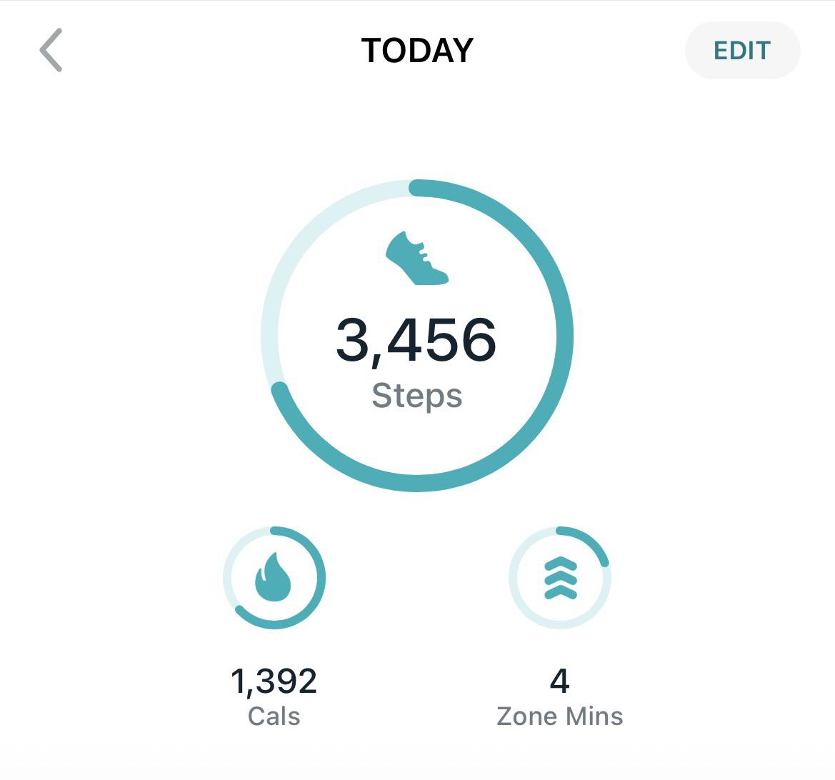 Caught my fitness tracker in natural progression | Scrolller