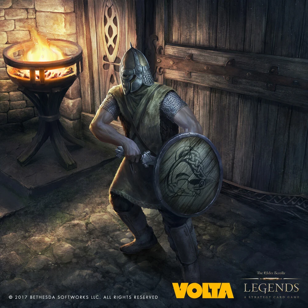 Whiterun Protector - The Elder Scrolls: Legends by Brian Valeza | Scrolller