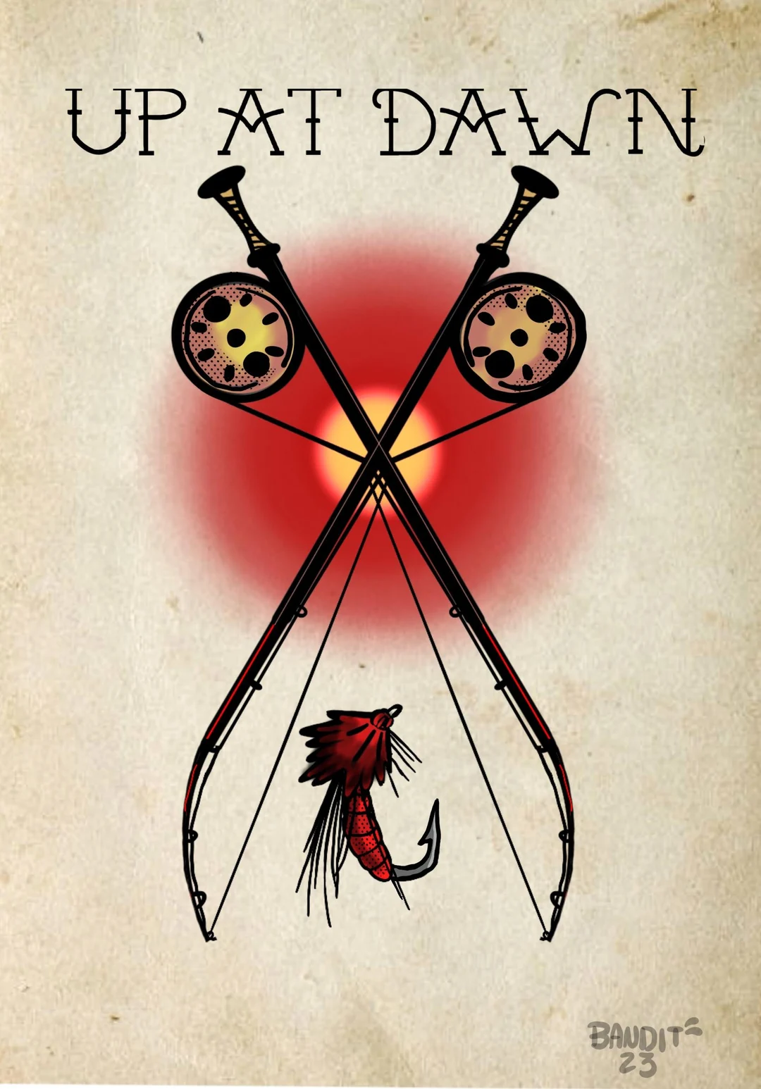 Up At Dawn, BanditCT, digital, 2024 | Scrolller