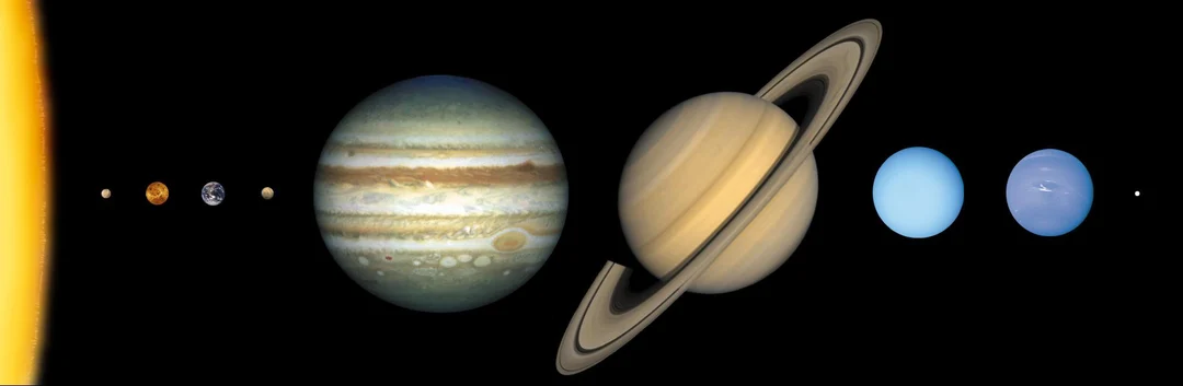 A real size comparison of all the planets | Scrolller