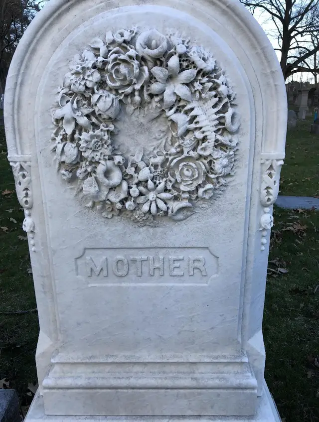 Beautiful grave in Forest Hills Cemetery. Boston, MA. | Scrolller
