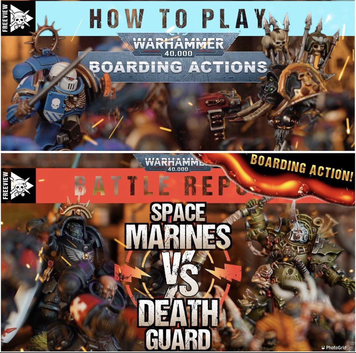 Boarding Actions How To - Death Guard vs Space Marines | Scrolller