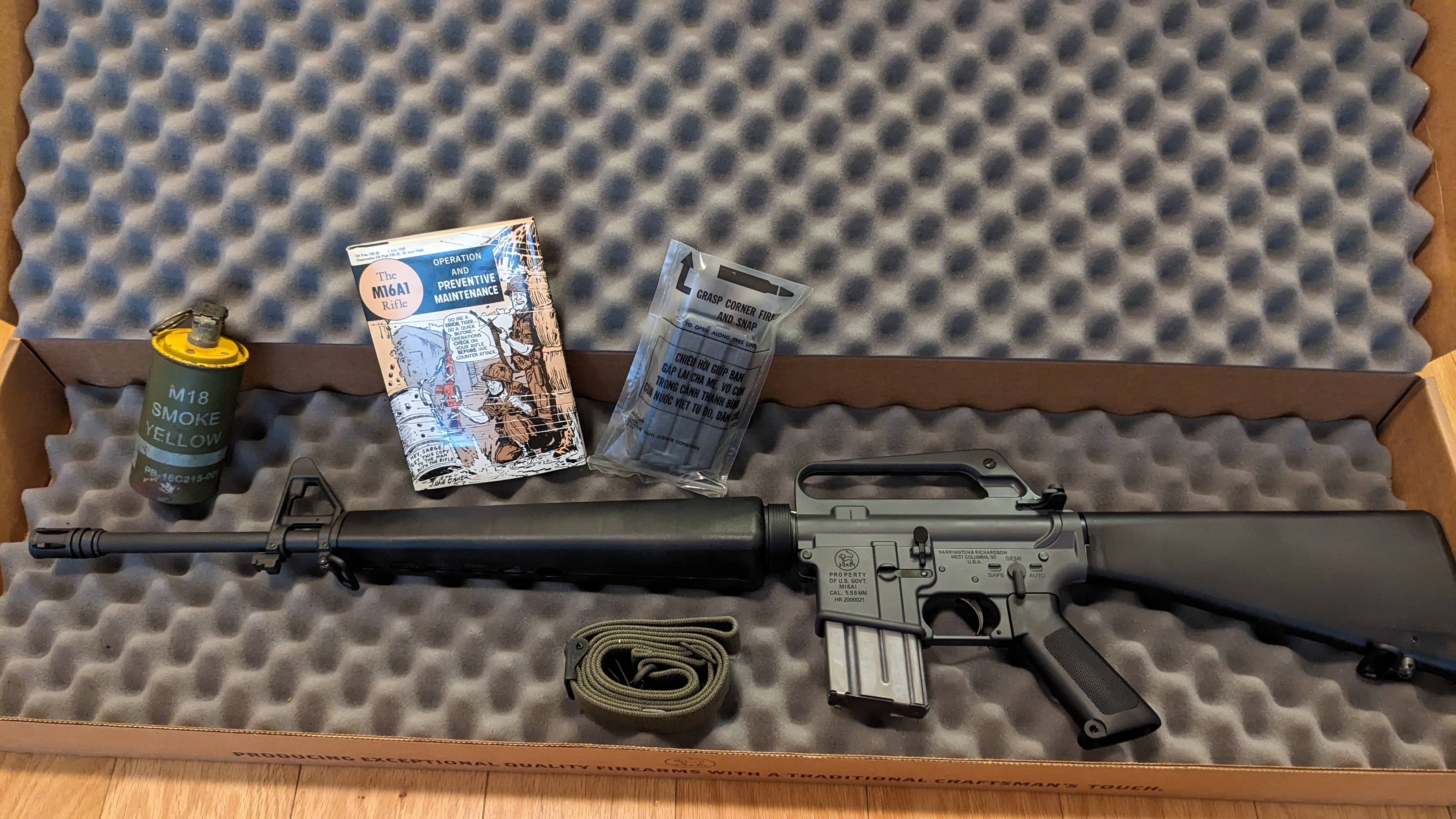 My new production H&R M16A1 | Scrolller