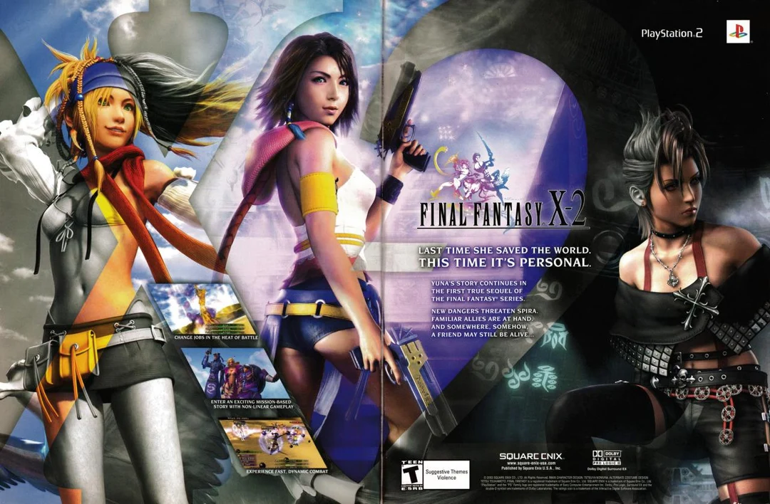 FFX-2 was released 20 years ago (18th of November '03)in USA | Scrolller
