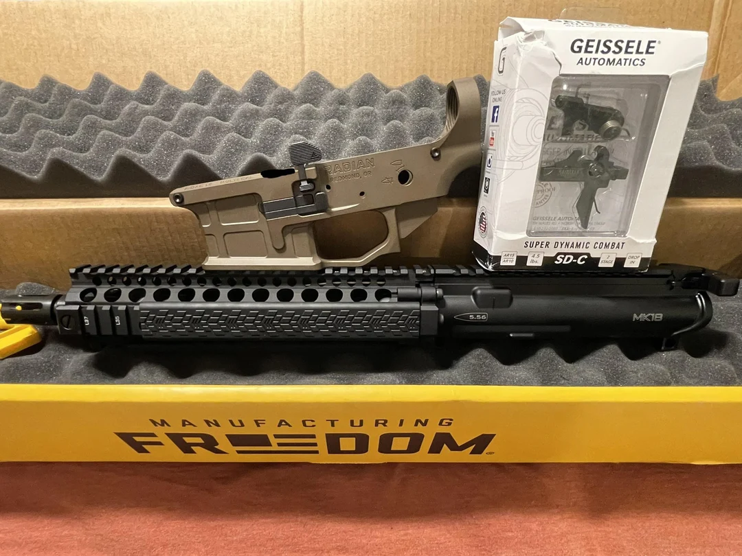 Slowly but surely getting there with this build. Already have a Huey gen 2 and B5 stock and grip ...