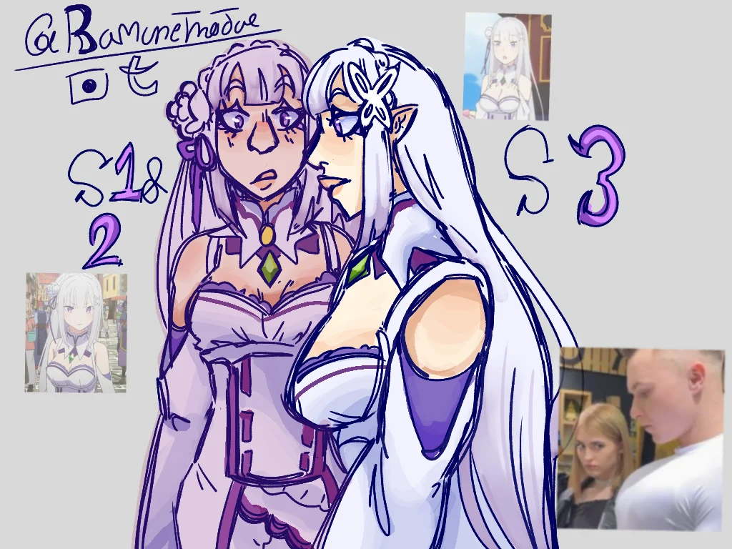 Emilia's season 3 buff [oc] | Scrolller