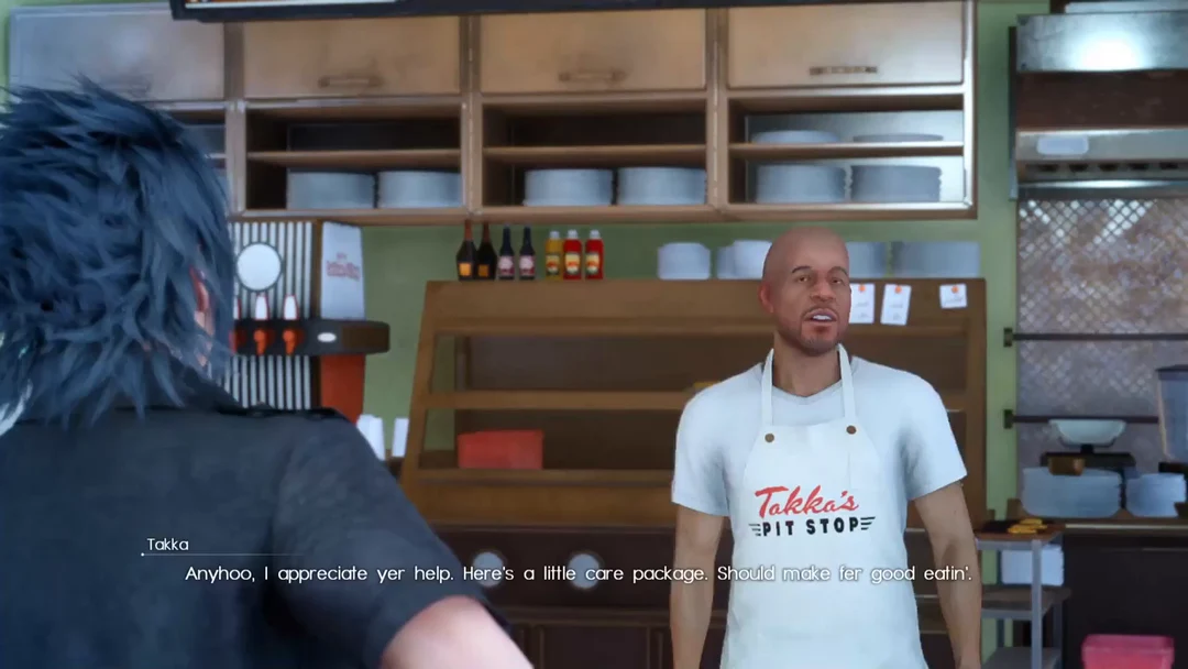 Ignis is too excited to be completing this fetch quest. | Scrolller