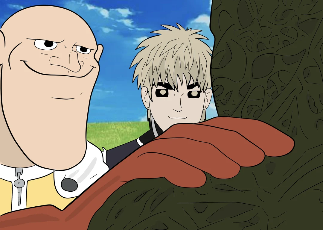 One Punch Man final panel | Scrolller
