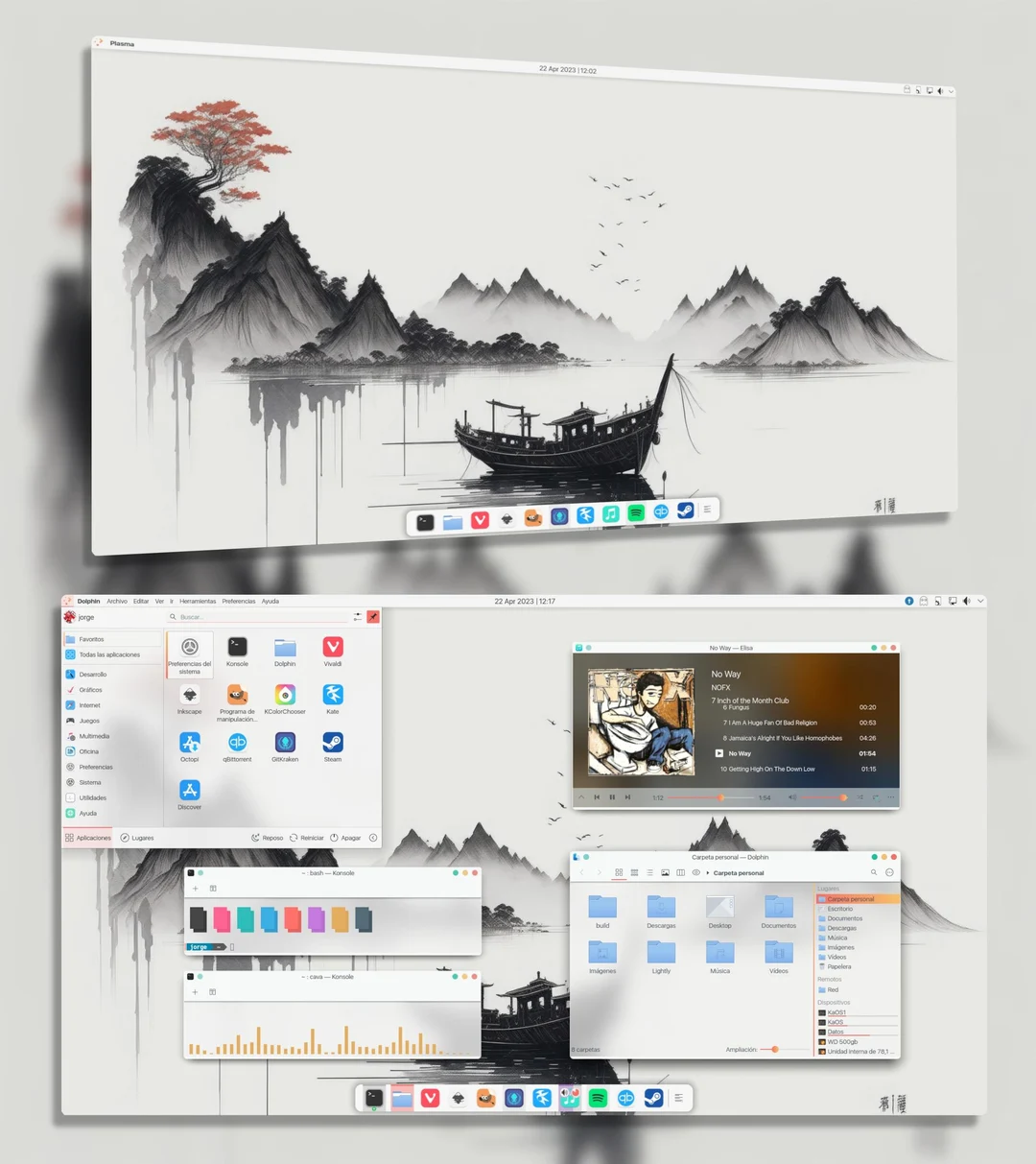 [KDE Plasma] Updated Lisa themes, screenshots | Scrolller