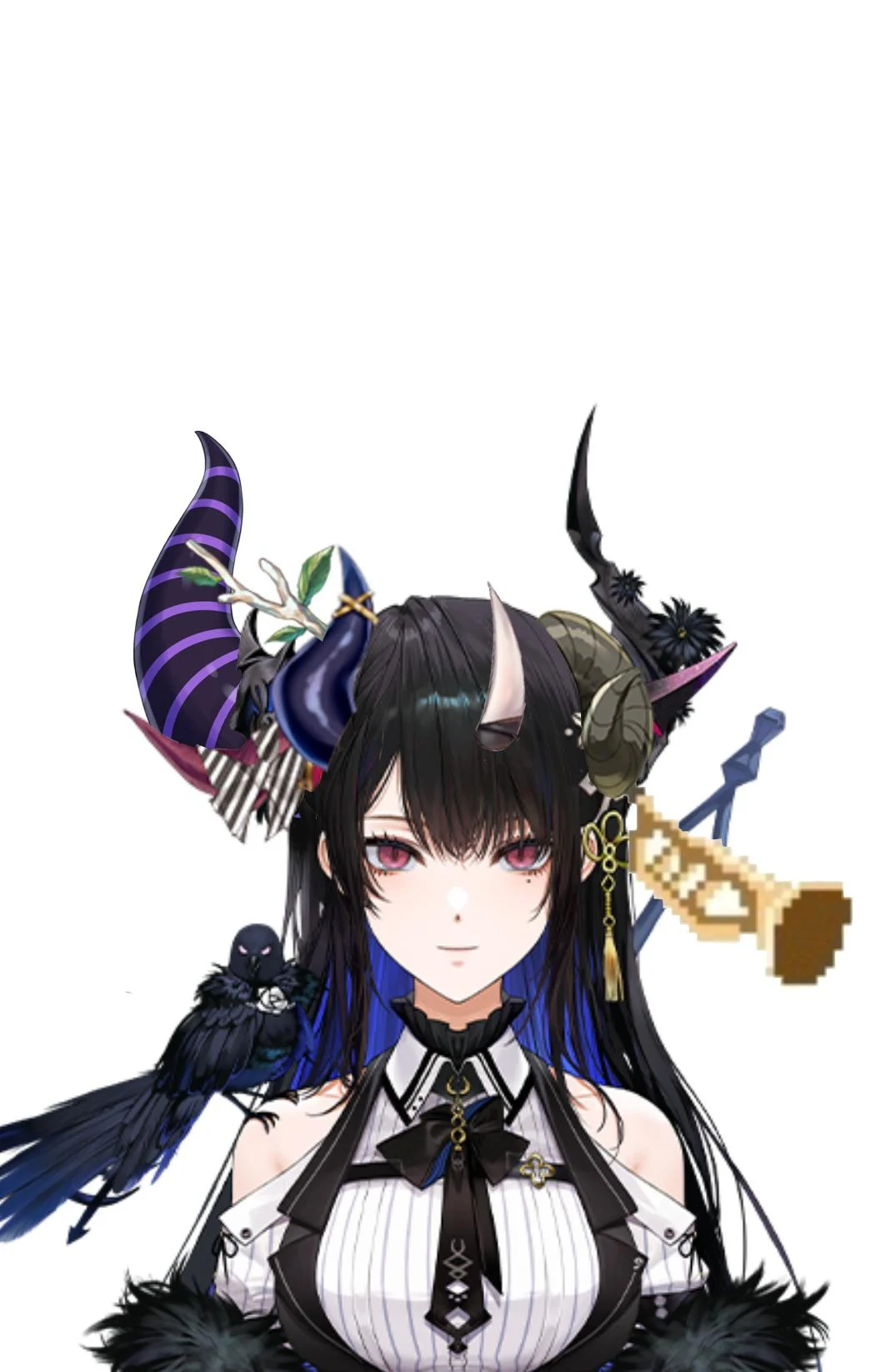 Adding a horn to Rissa everyday until she finds her missing horn [Day 8: Fauna] | Scrolller