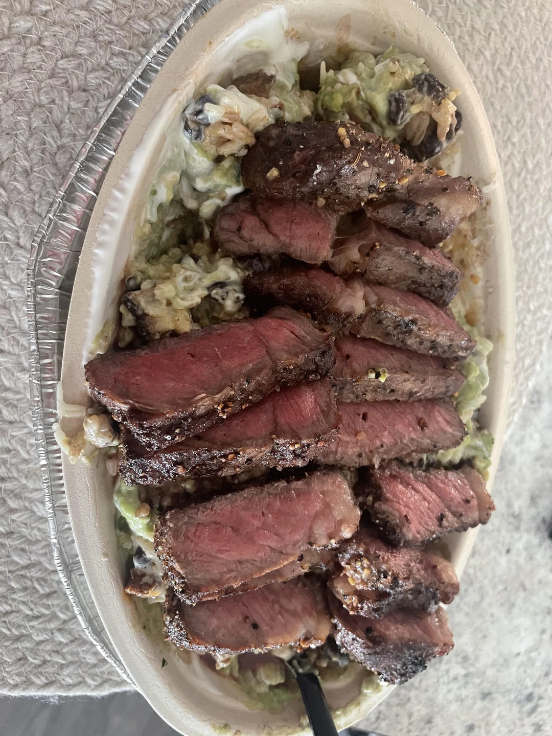 Chipotle with extra steak | Scrolller