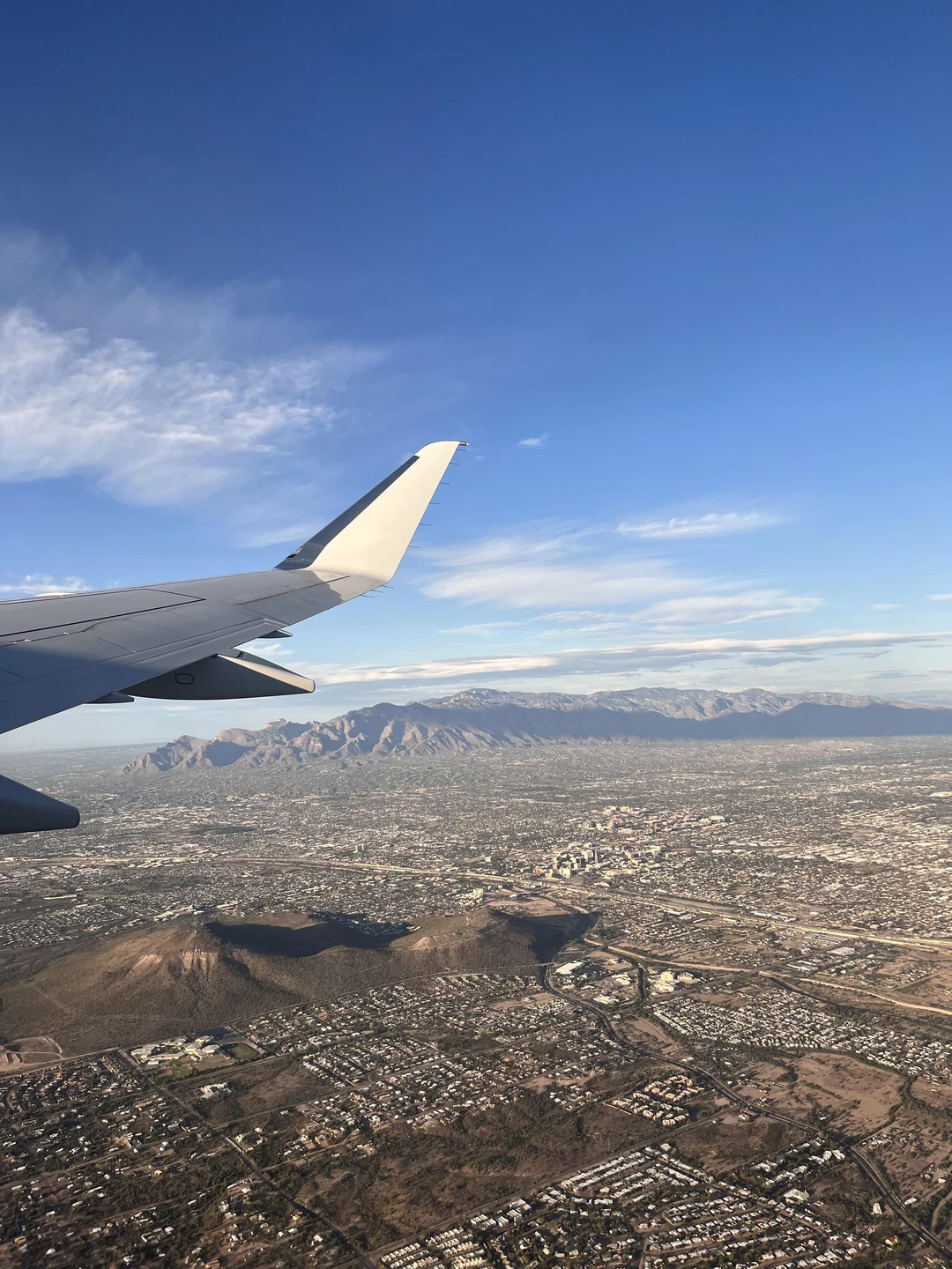 Bird’s eyes view of Tucson, Arizona in the Sonoran Desert | Scrolller