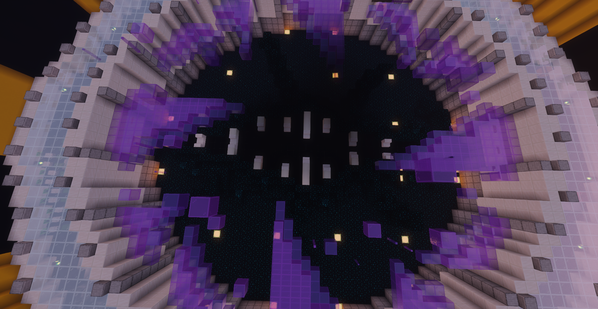 I built a Sculk Monster emerging from my portal base | Scrolller