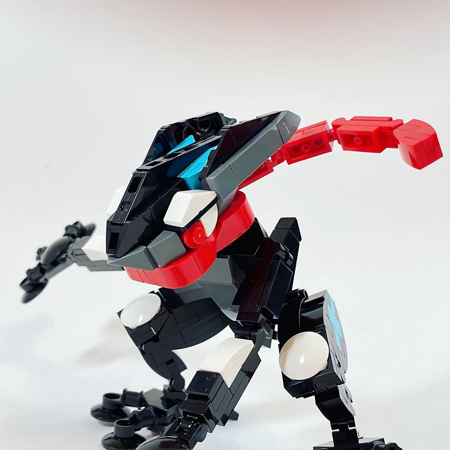 I made a LEGO Shiny Greninja [OC] | Scrolller