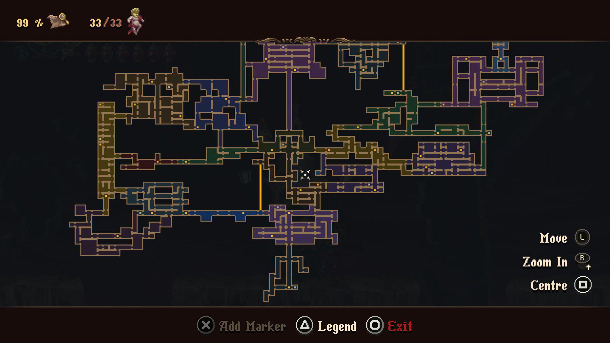 Full map but stuck at 99%? [Blasphemous 2] | Scrolller