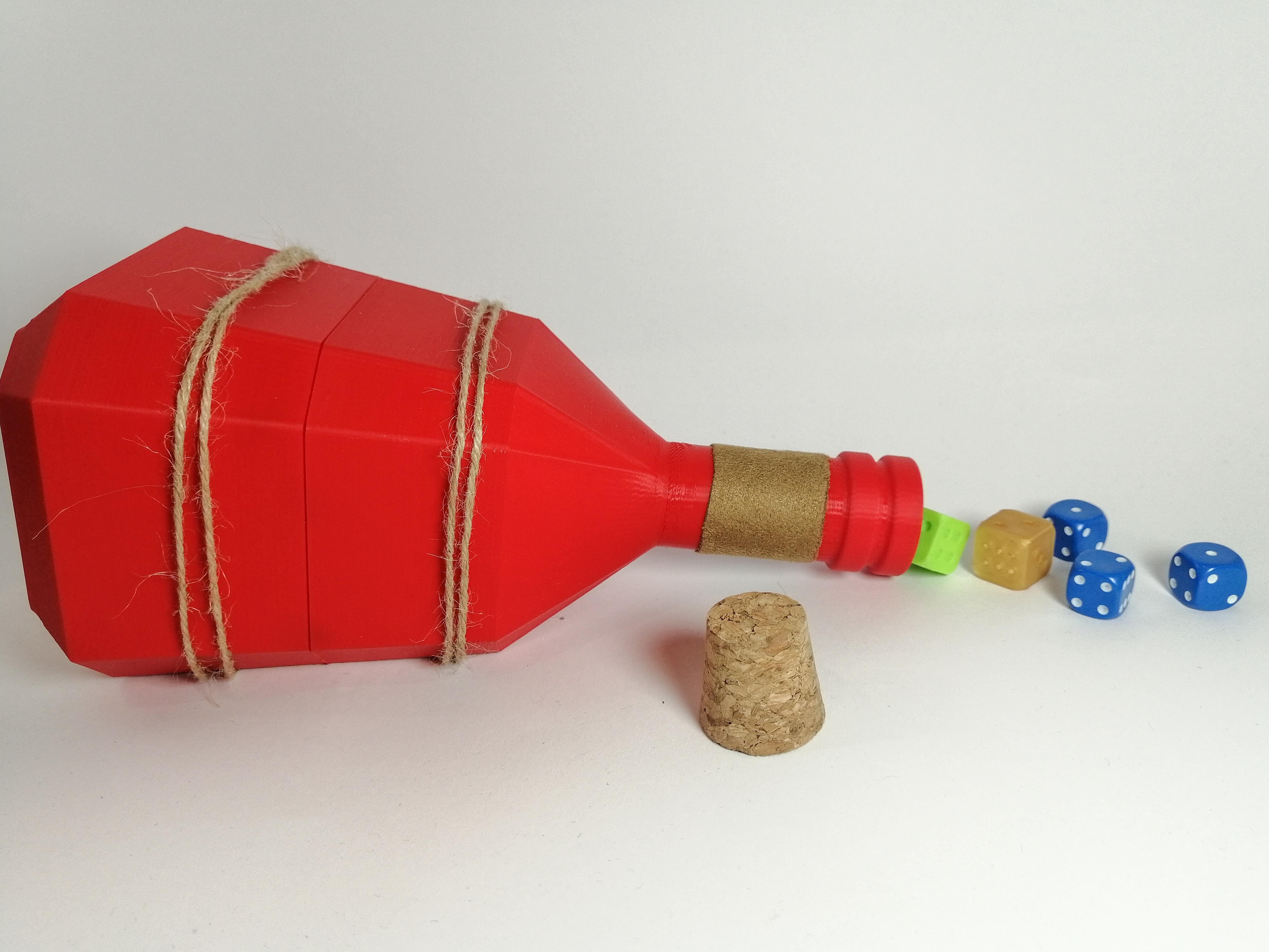 I made a Skyrim Minor Health Potion deckbox for my MTG deck | Scrolller